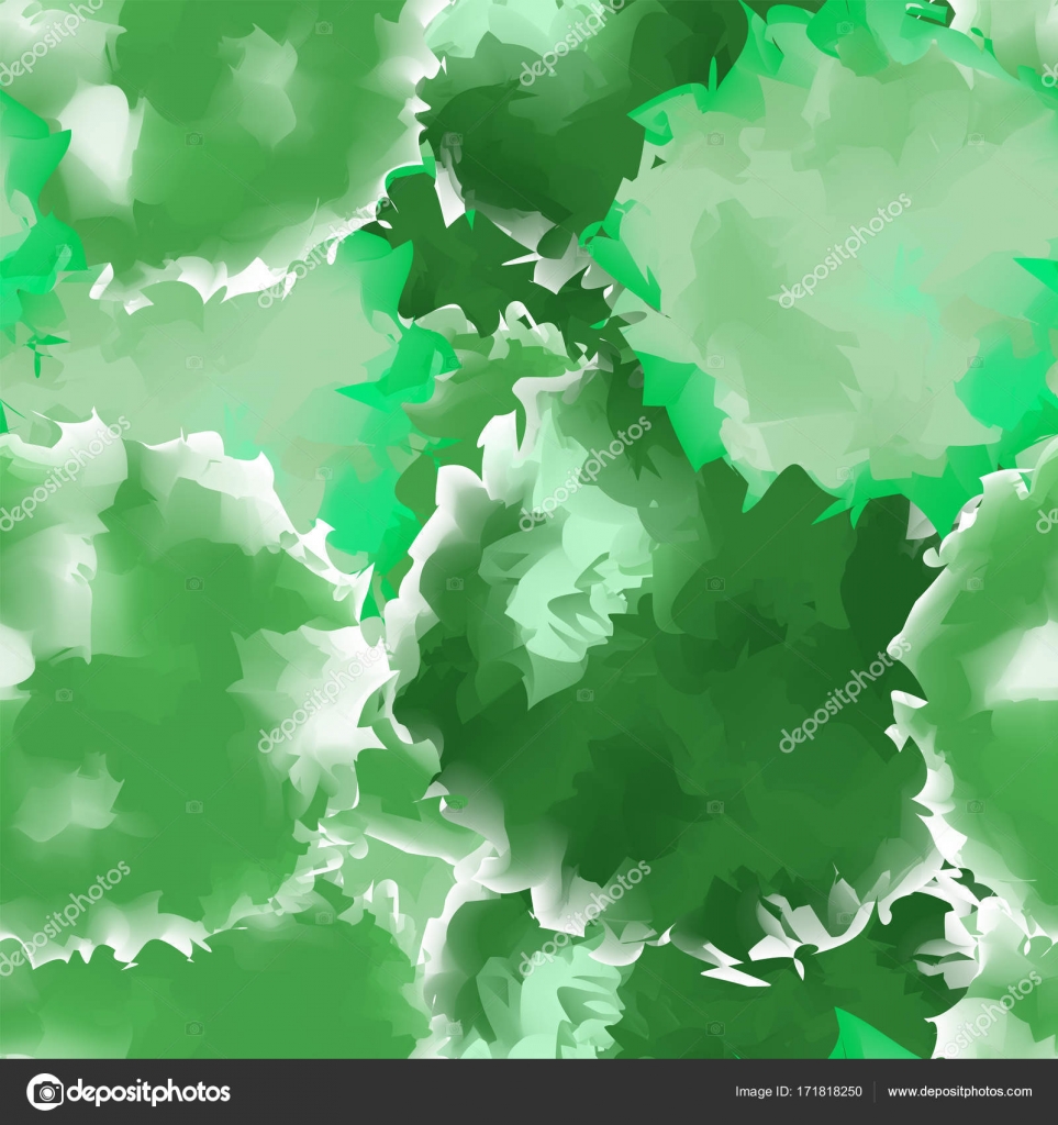 Green seamless watercolor texture background Resplendent abstract green ...