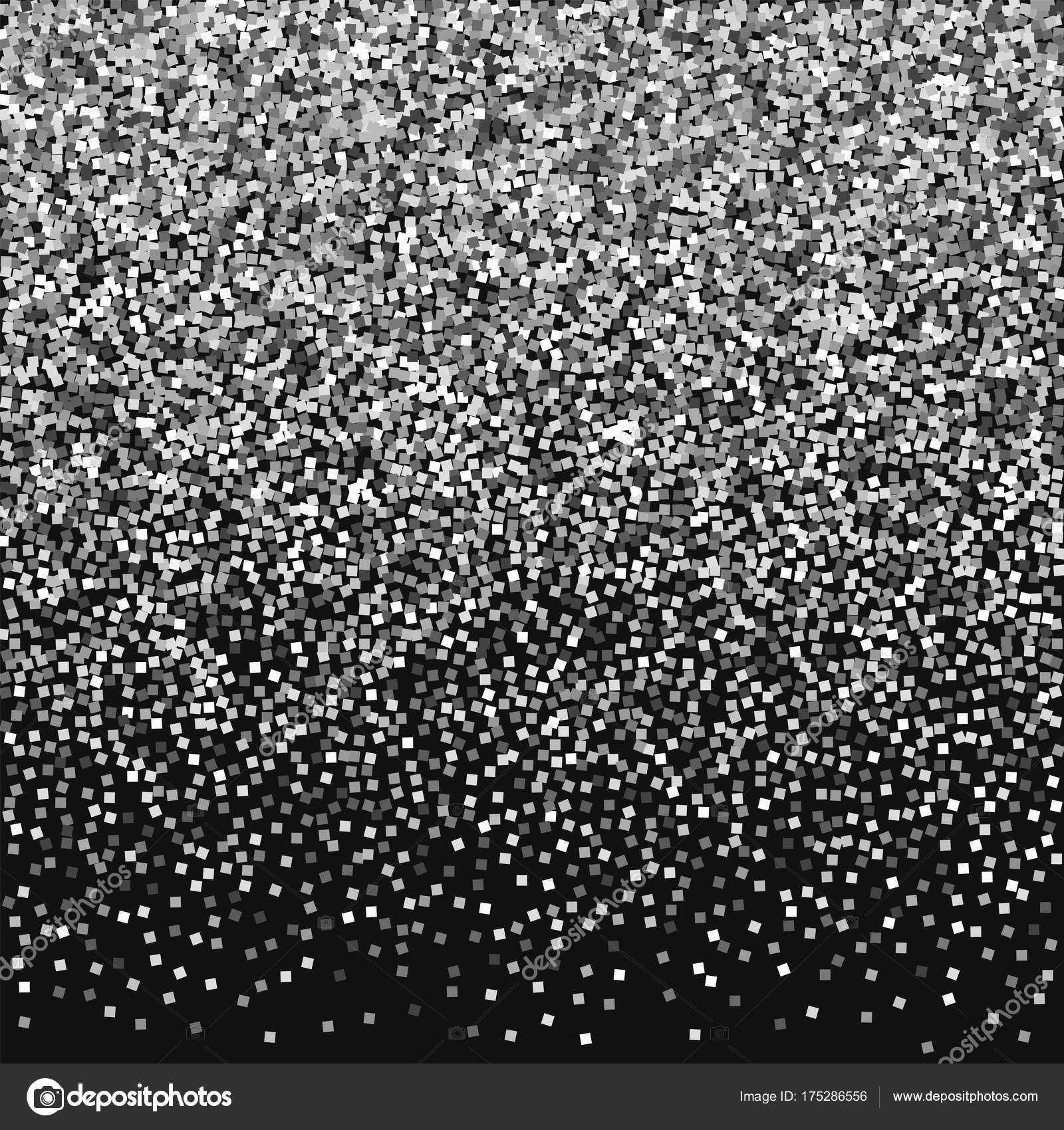 Silver And Black Glitter Background
