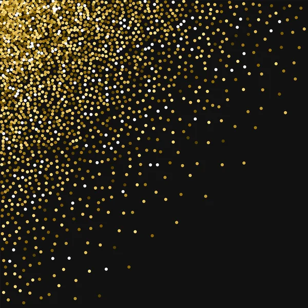 Gold glitter corner Vector Art Stock Images | Depositphotos