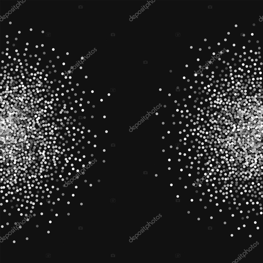 Round gold glitter Half circles with round gold glitter on black ...