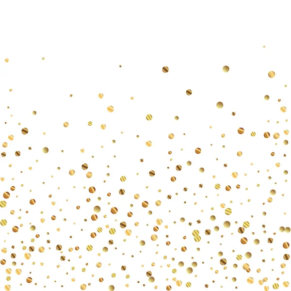 Sparse gold confetti luxury sparkling confetti. Sc Stock Vector Image ...