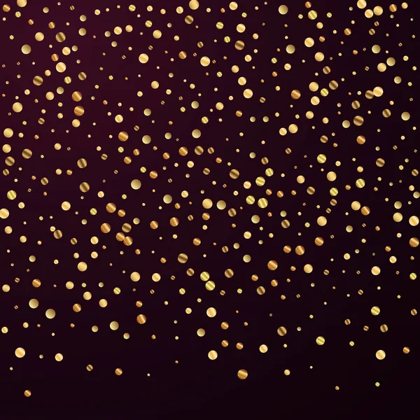Sparse gold confetti luxury sparkling confetti. Sc Stock Vector Image ...