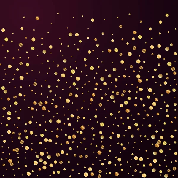 Sparse gold confetti luxury sparkling confetti. Sc Stock Vector Image ...