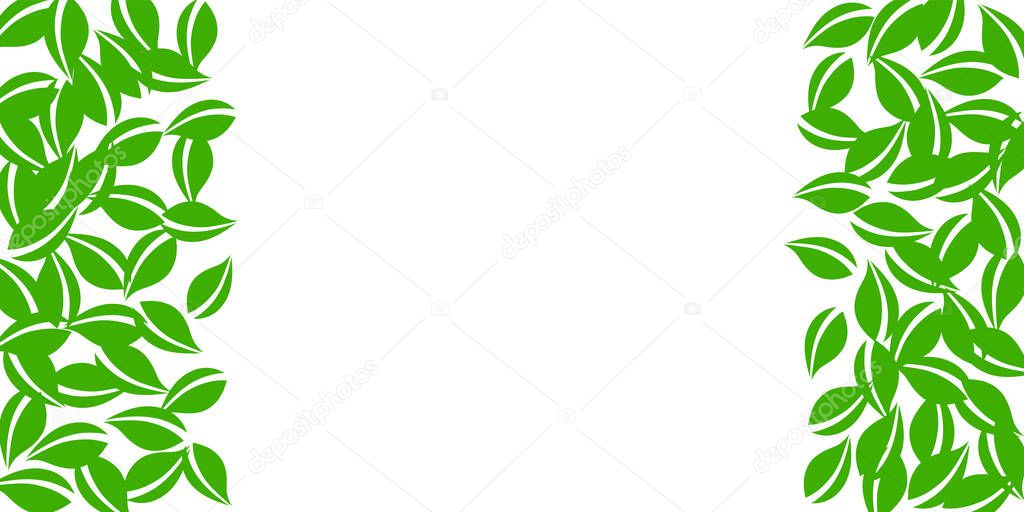 Hojas verdes cayendo. Té fresco hojas limpias volando 2023 Hojas verdes cayendo. Té fresco hojas limpias volando 2023