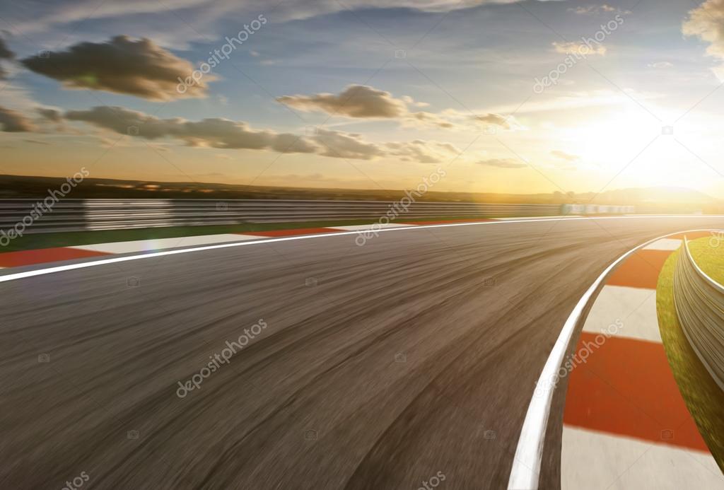 Motion blurred race track Stock Photo by ©jamesteohart 125942654