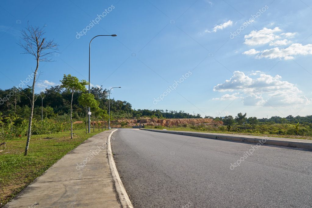 Asphalt road in landscape Stock Photo by ©jamesteohart 126489004