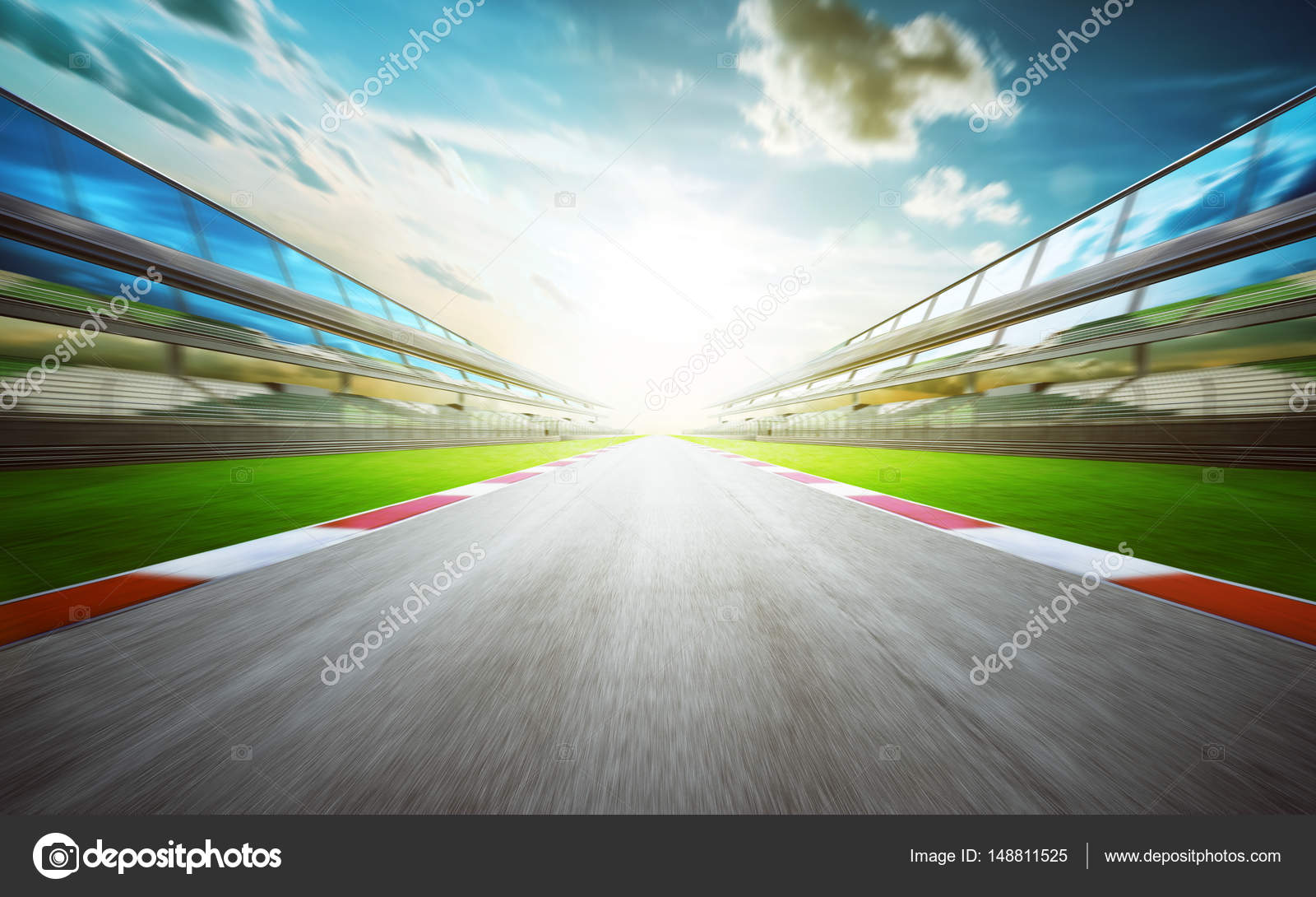 Motion blur racing circuit — Stock Photo © jamesteohart #148811525