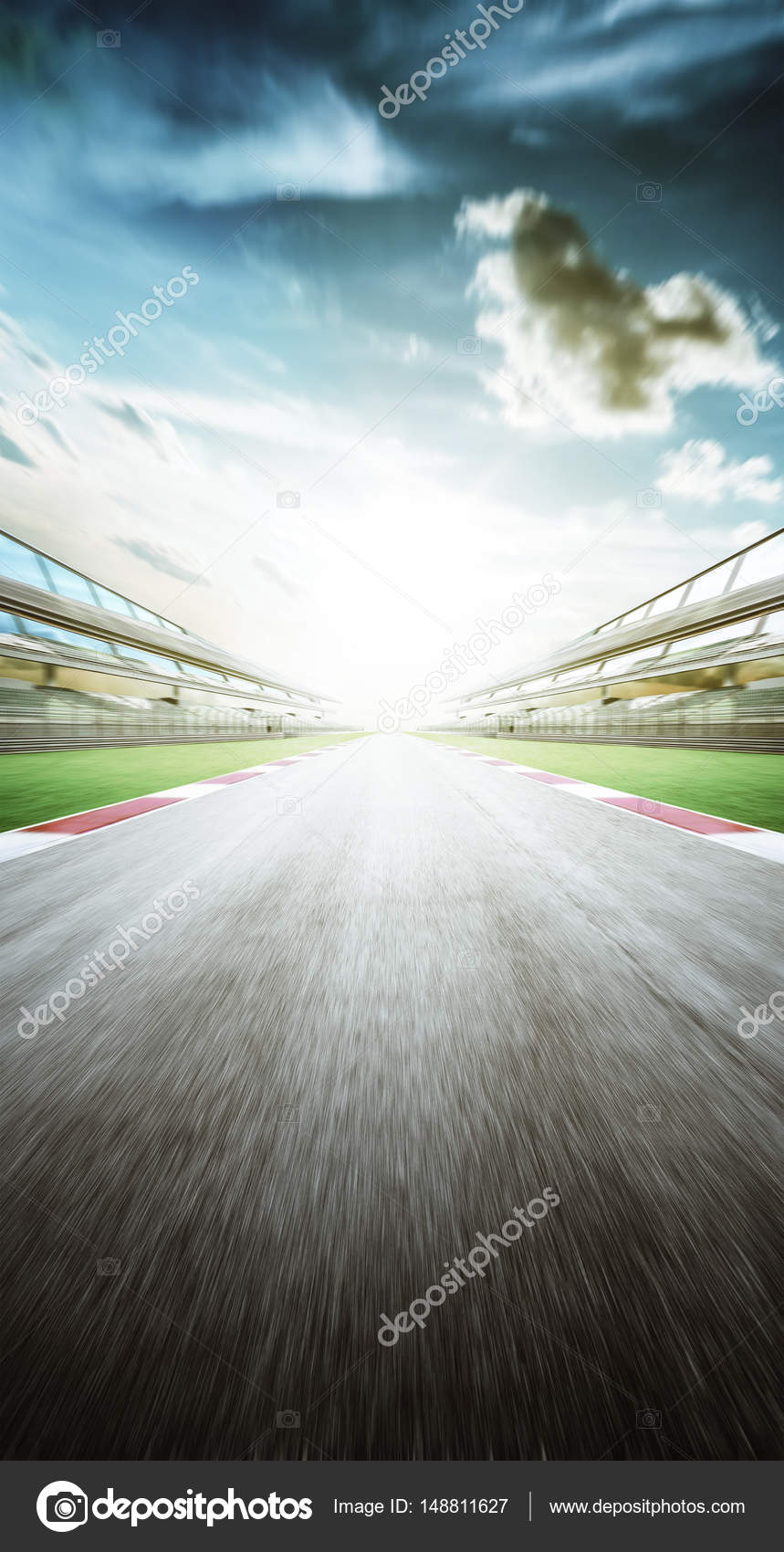 Motion blur racing circuit — Stock Photo © jamesteohart #148811627