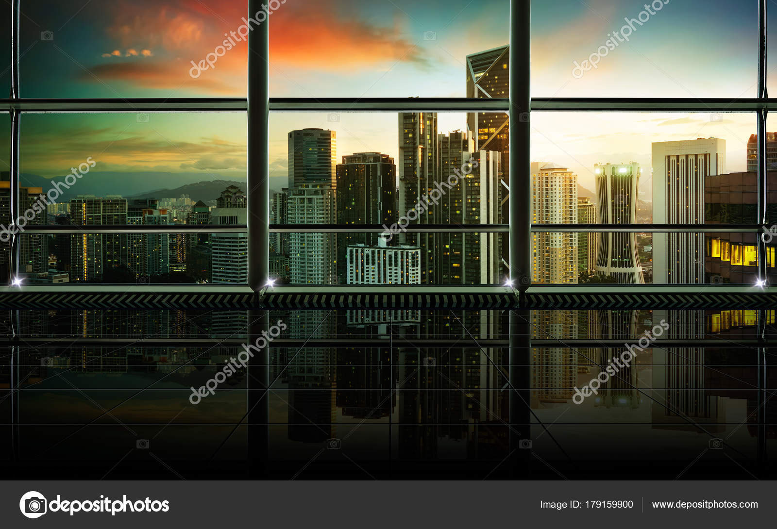 Office Window Background