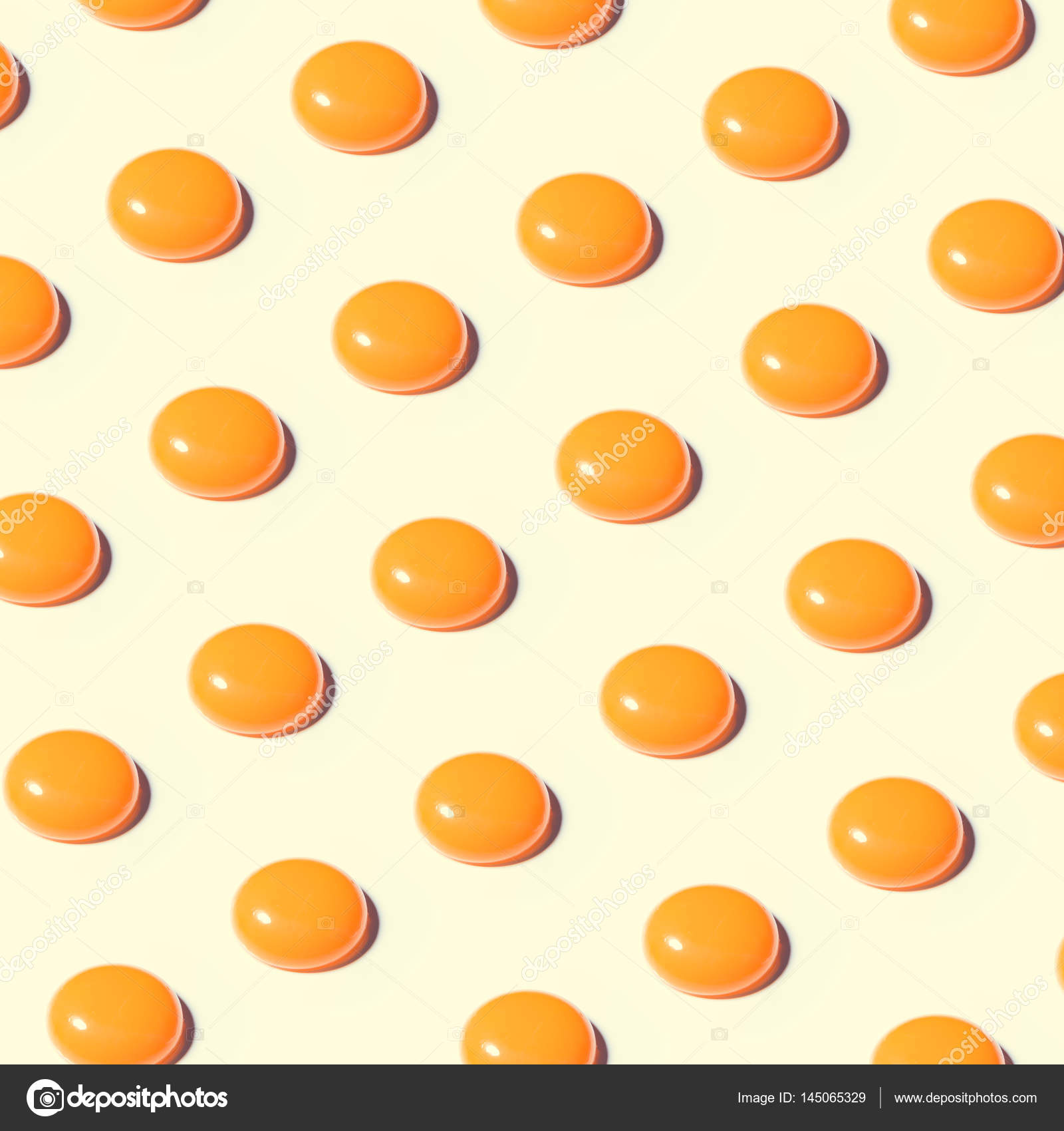 Pattern made of egg yolks — Stock Photo © Zamurovic #145065329