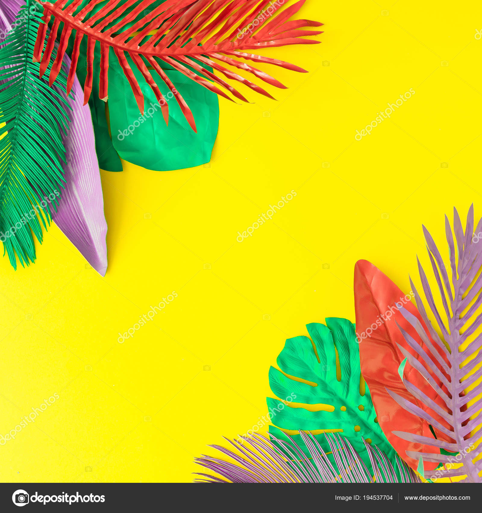Tropical Colored Backgrounds