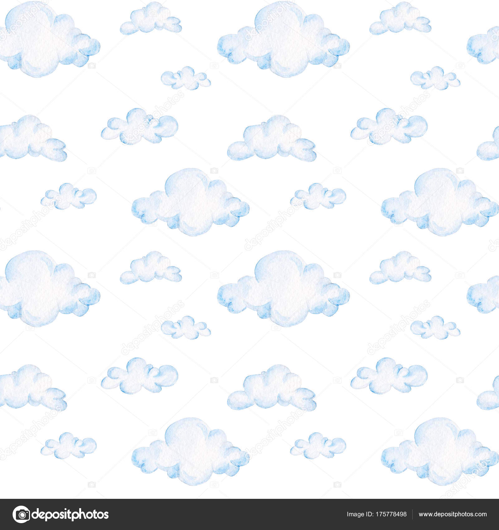 Baby Shower Blue Background