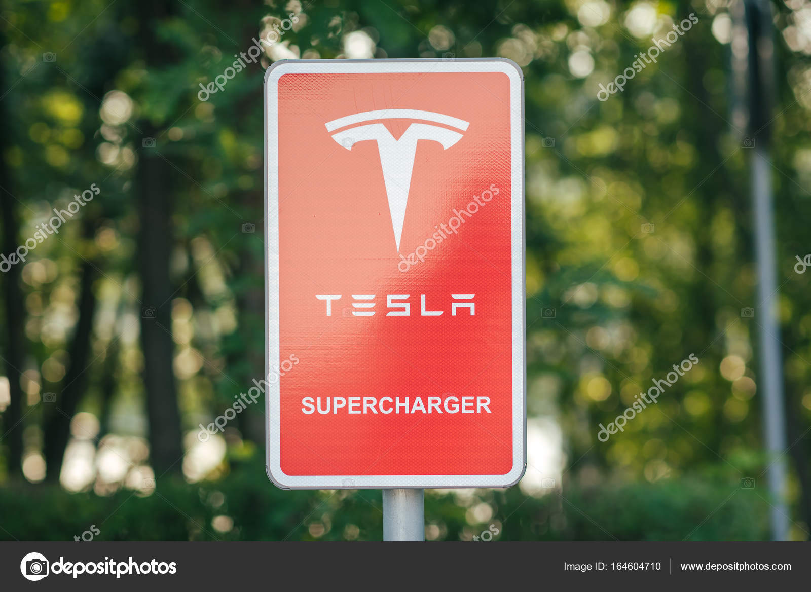 Tesla Supercharger station – Stock Editorial Photo © Afotoeu #164604710