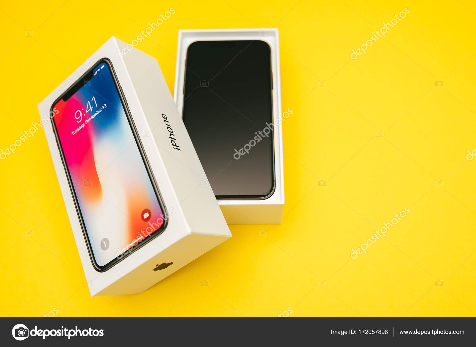 New Apple Iphone X flagship smartphone – Stock Editorial Photo ...