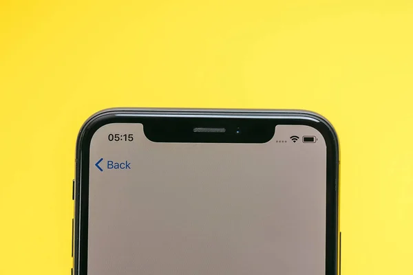 New Apple Iphone X flagship smartphone – Stock Editorial Photo ...