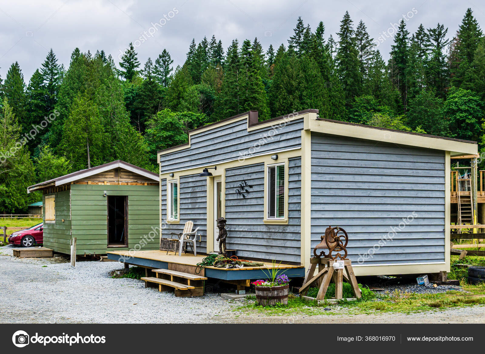 Maple Ridge Canada July 2019 Modern Cabins Timberline Ranch Camp ...