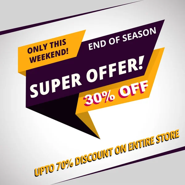 Set of sales bannes template design. Stock Vector Image by ©joukoff ...