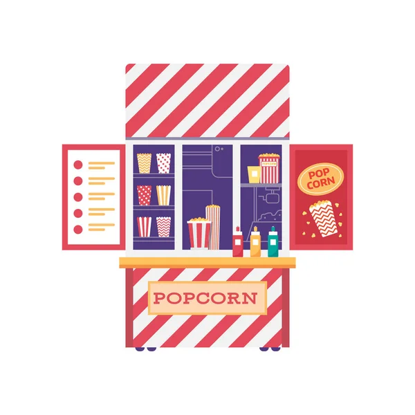 Selling popcorn Vector Art Stock Images | Depositphotos