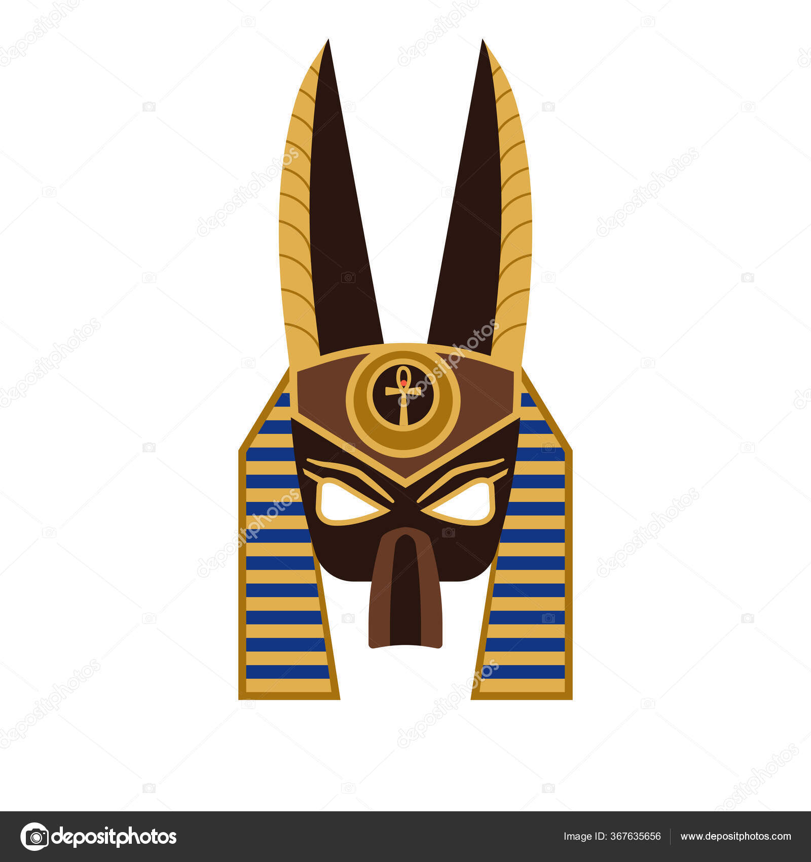 Dibujos Del Dios Egipcio Anubis El Dios Egipcio Anubis Mide El