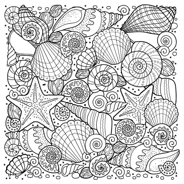 100,000 Zentangle sea Vector Images | Depositphotos
