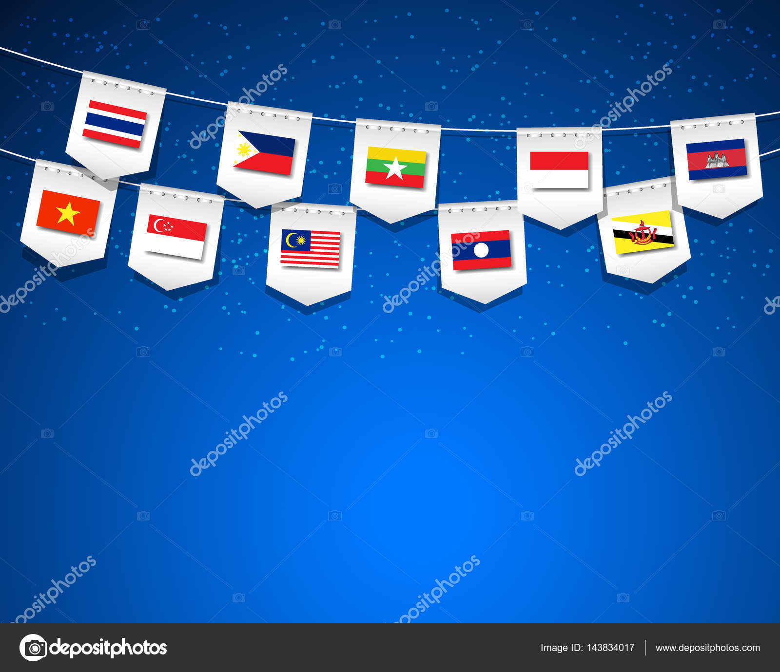 AEC, Asean Economic Community flags on blue background. Stock Vector ... AEC, Asean Economic Community flags on blue background. Stock Vector ...