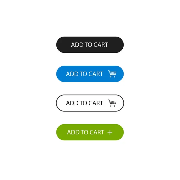 Flat Website Buttons Set Stock Vector Image by ©VectorWeb #113532792