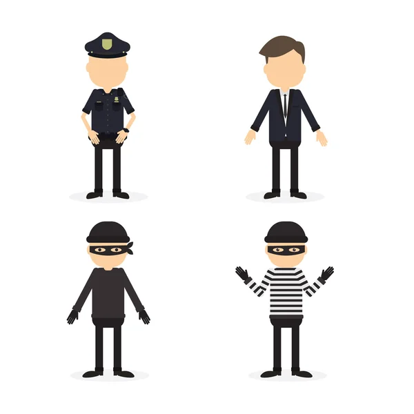 3,508 Police and robber Vector Images - Free & Royalty-free Police and ...
