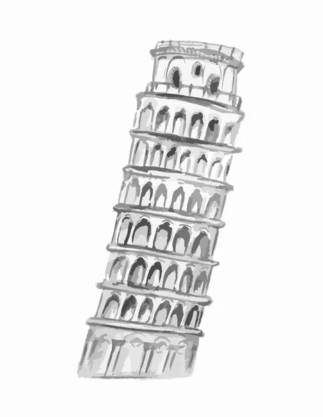 Vector icon tower of pisa — Stock Vector © zzve #13432625 Vector icon tower of pisa — Stock Vector © zzve #13432625