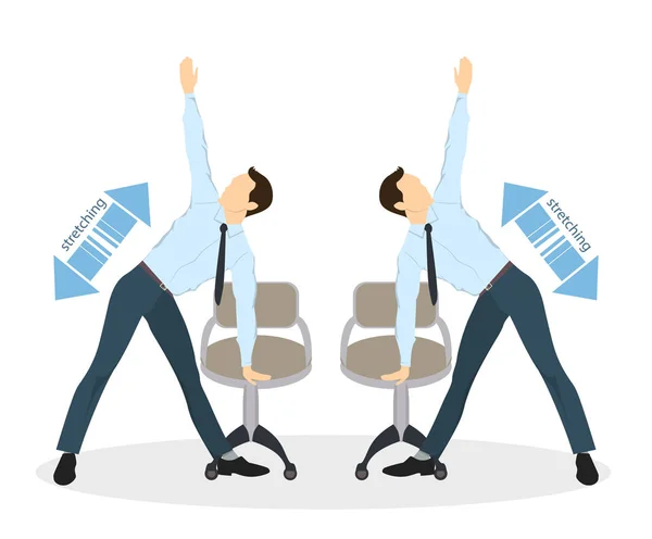 Office exercise Stock Vectors, Royalty Free Office exercise ...