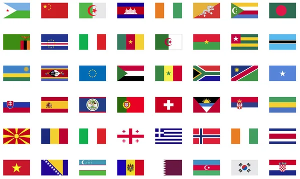 圆形世界各国国旗图库矢量图片、免版税圆形世界各国国旗插图|Depositphotos