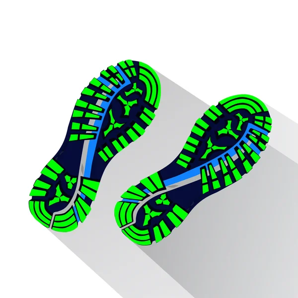 Cuatro suelas de zapatillas Vector de stock por ©maxbax 131972644