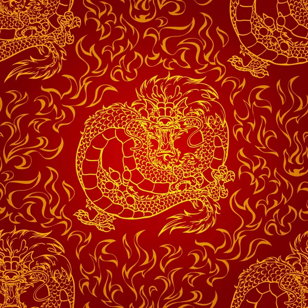 100,000 Chinese dragon horizontal Vector Images | Depositphotos