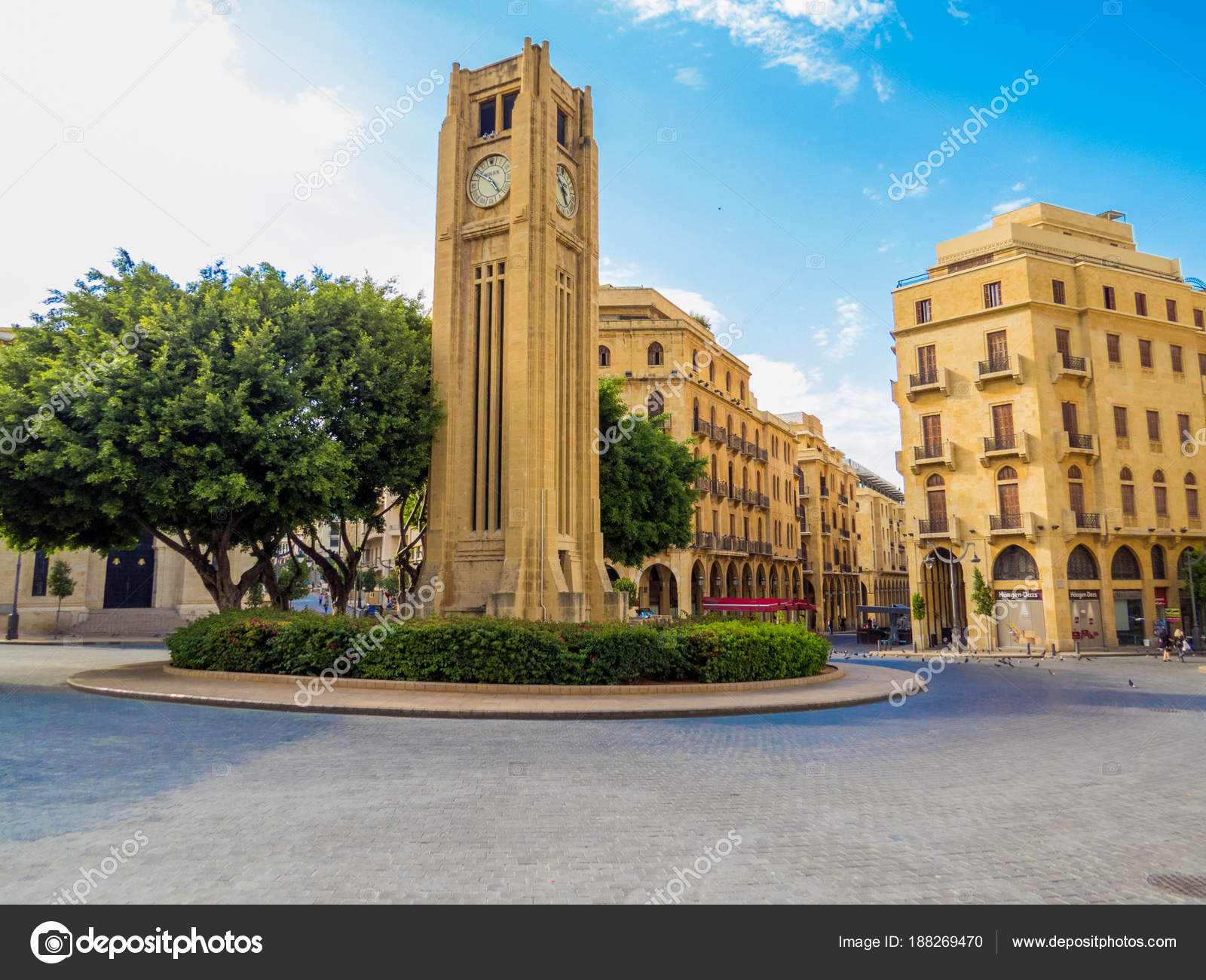 Beirut Lebanon May 2017 View Beirut Central District Centre Ville ...