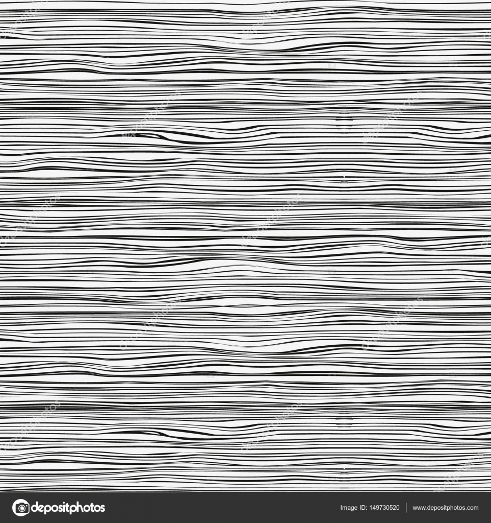 Horizontal hand drawn ink lines. Modern stylish texture. Repeating ...