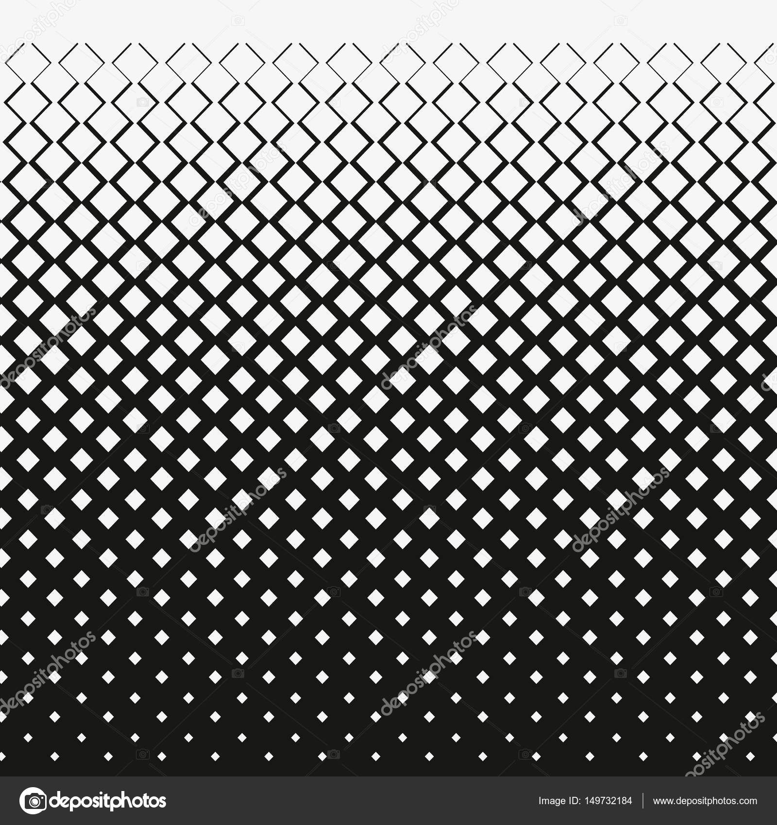 Gradient of rhombus diamonds . Halftone effect. Repeating background texture. Vector ...