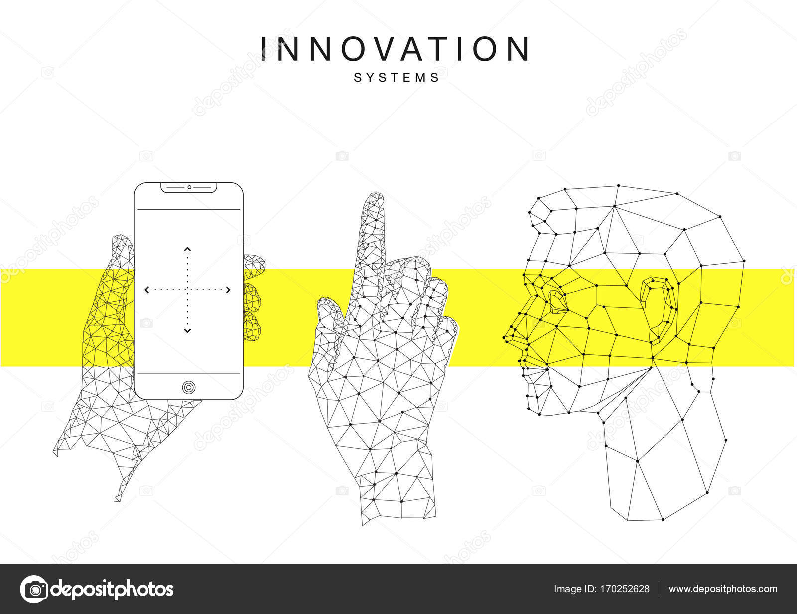Trendy technics Innovation systems layouts in polygon contour line ...