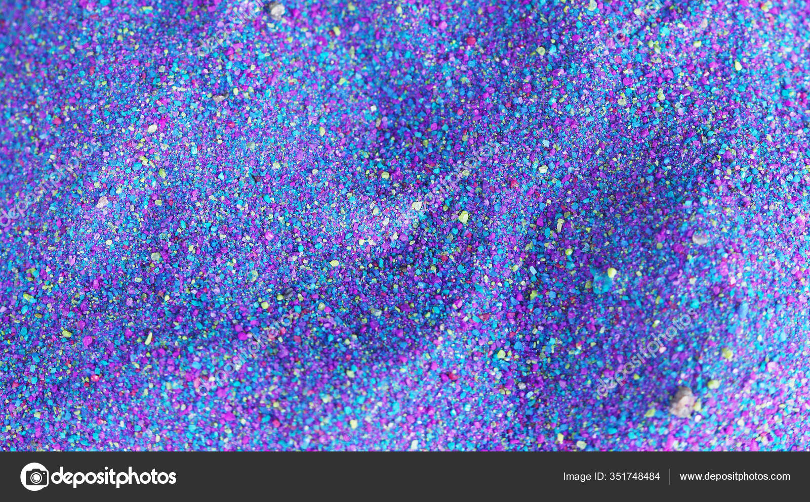 Multi Colored Powder Sprayed Black Background — Stock Photo © avpk ...