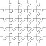 Transparent vector puzzle Stock Vector Image by ©Iznogood #2955525