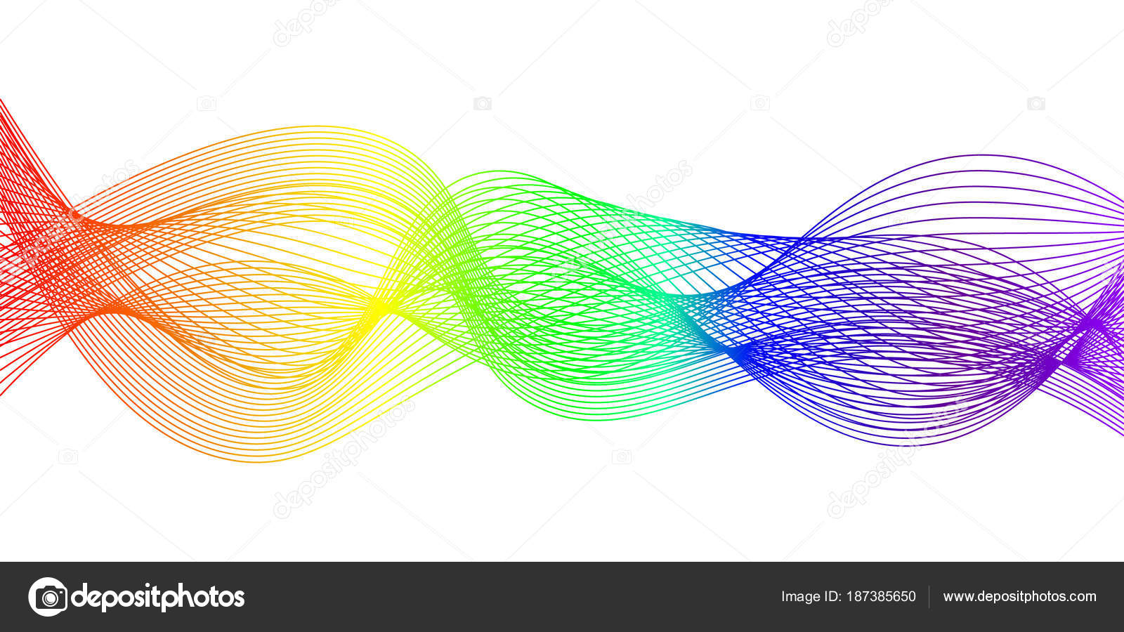 Sound Wave Vector Wallpaper