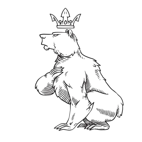 Bear crown Vector Art Stock Images | Depositphotos