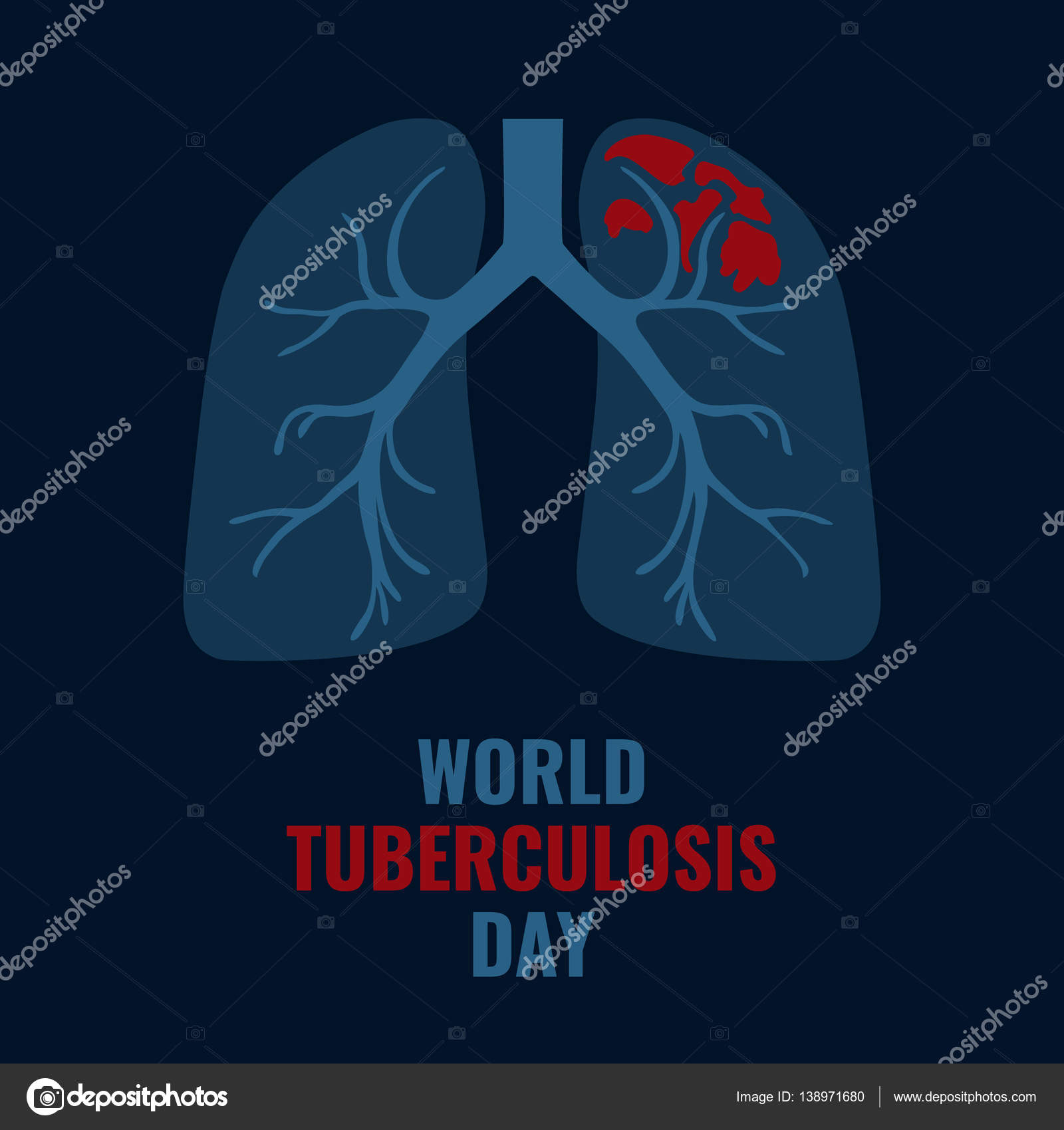 Tuberculosis awareness poster Stock Vector by ©Naumas 138971680