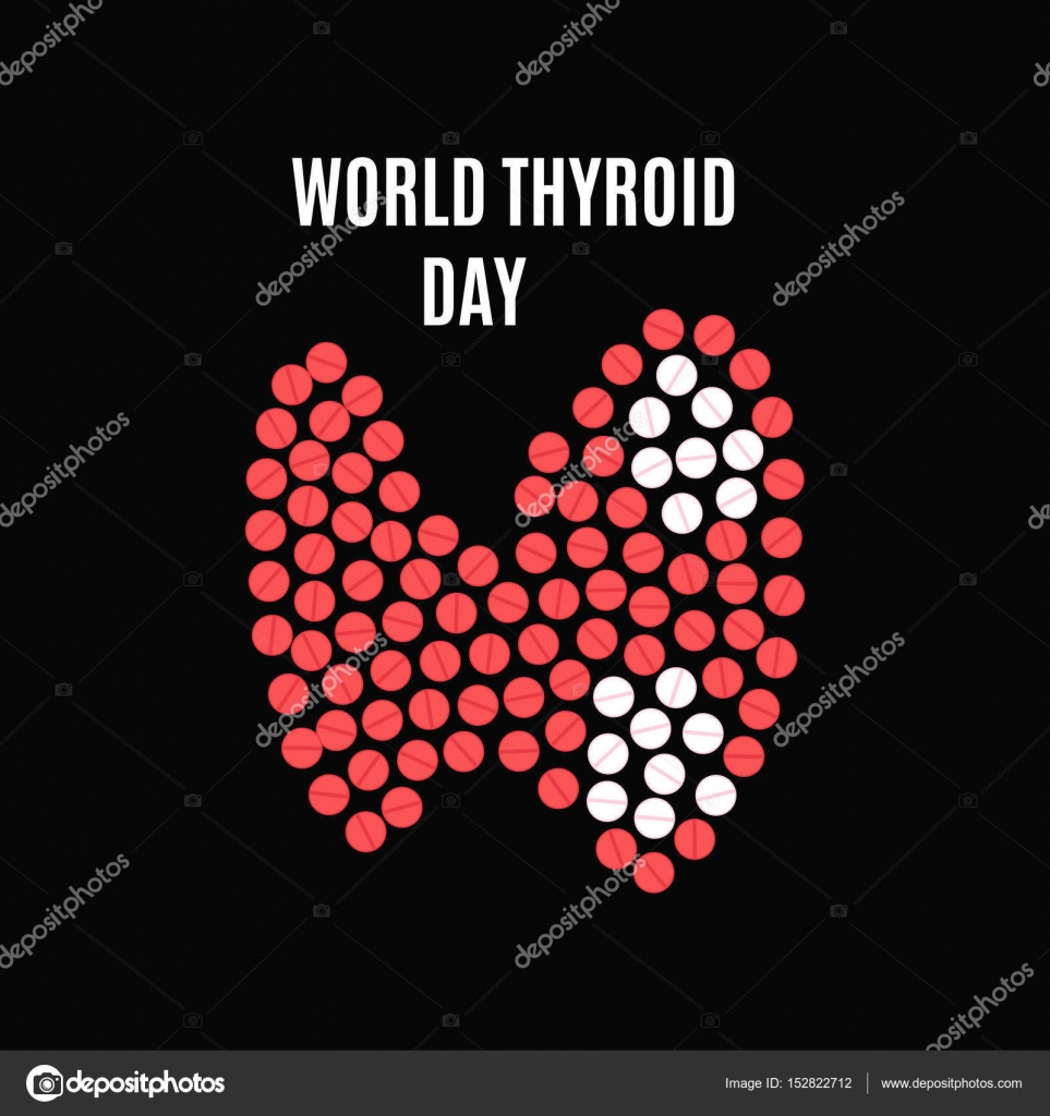 Thyroid Day poster Stock Vector Image by ©Naumas #152822712