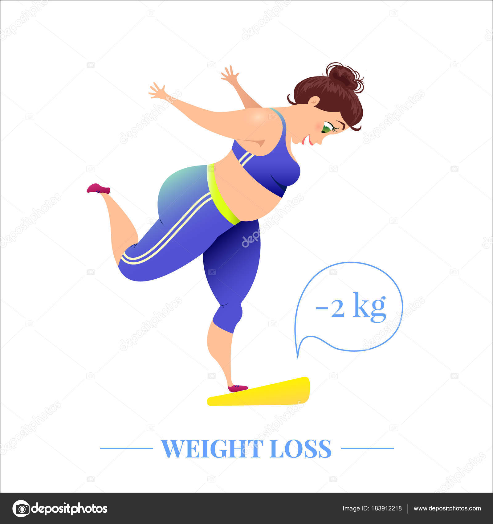 Weight Loss Scales Cartoon Weight Loss Scales Cartoon