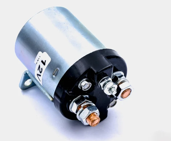 Automotive starter motor and selenoid — Stock Photo © Redav #62806065