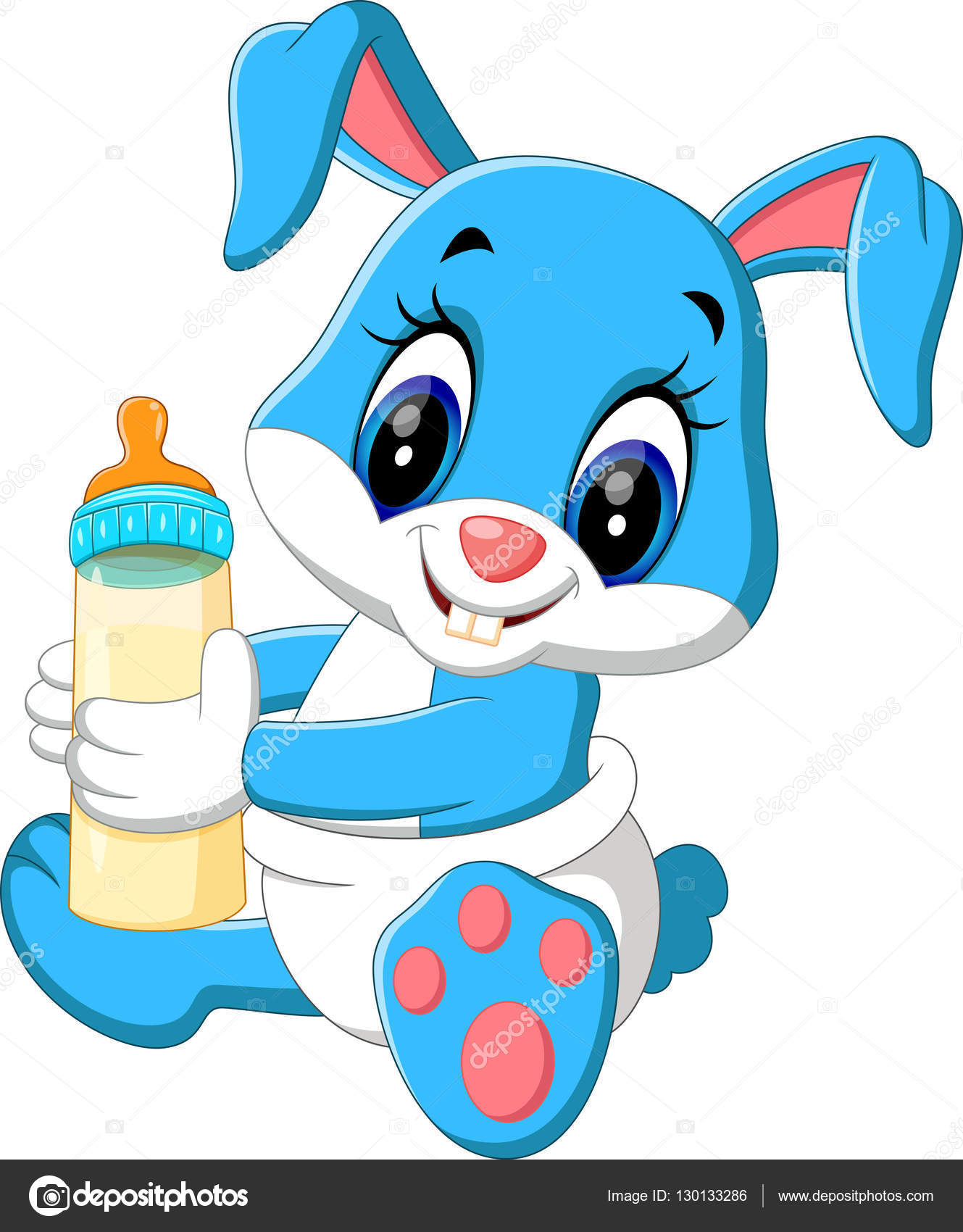 Cartoon Baby Rabbit