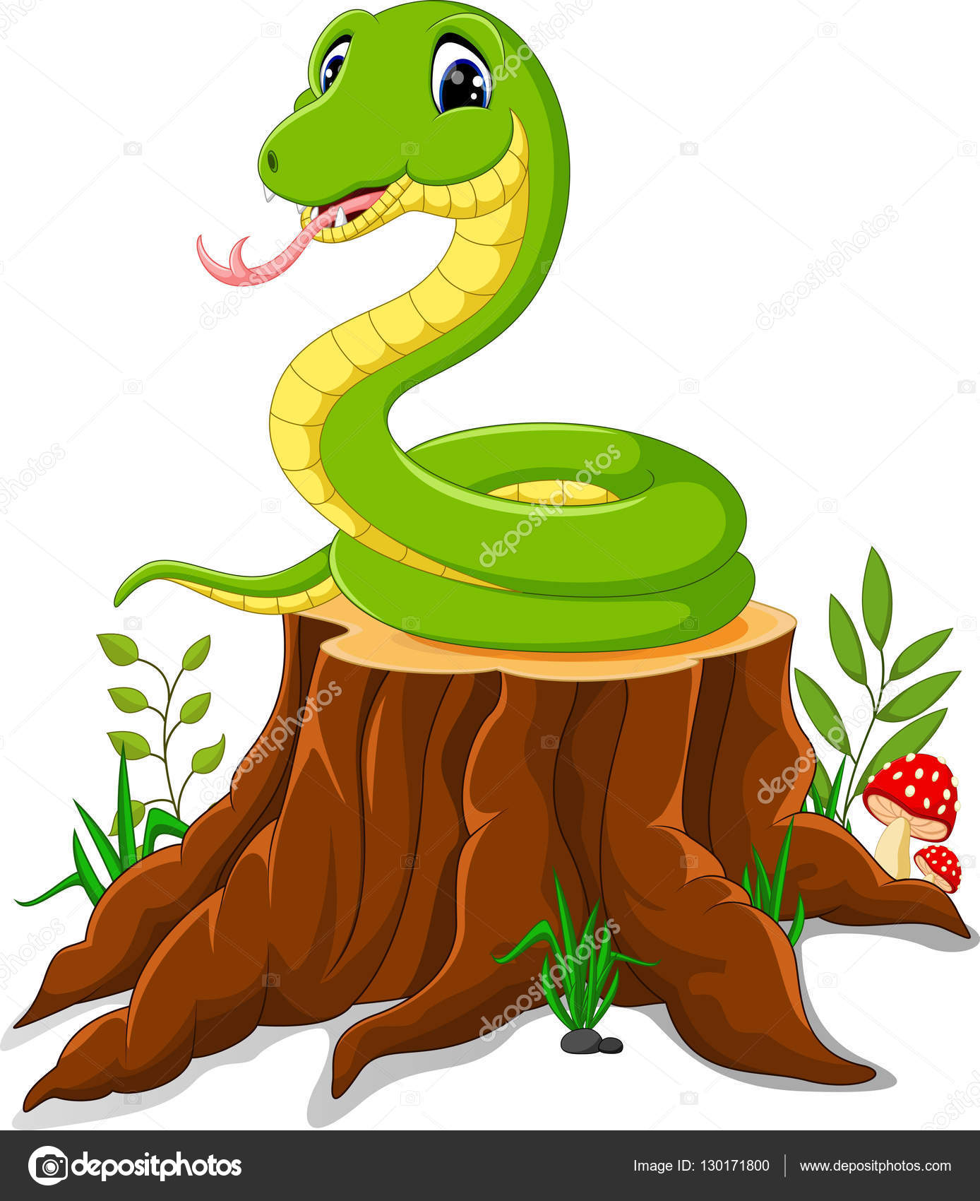 Snake Cartoon Funny