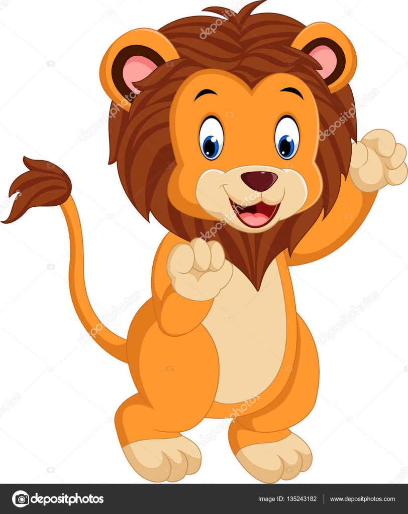 Söta tecknade lejon vektor av ©hermandesign2015@gmail.com 135243182