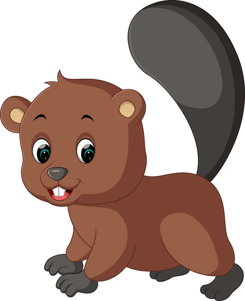 Cute bear standing isolated on white background Stock Vector Image by ...