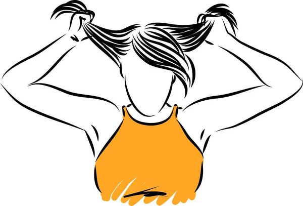 Pulling hair Stock Vectors, Royalty Free Pulling hair Illustrations ...