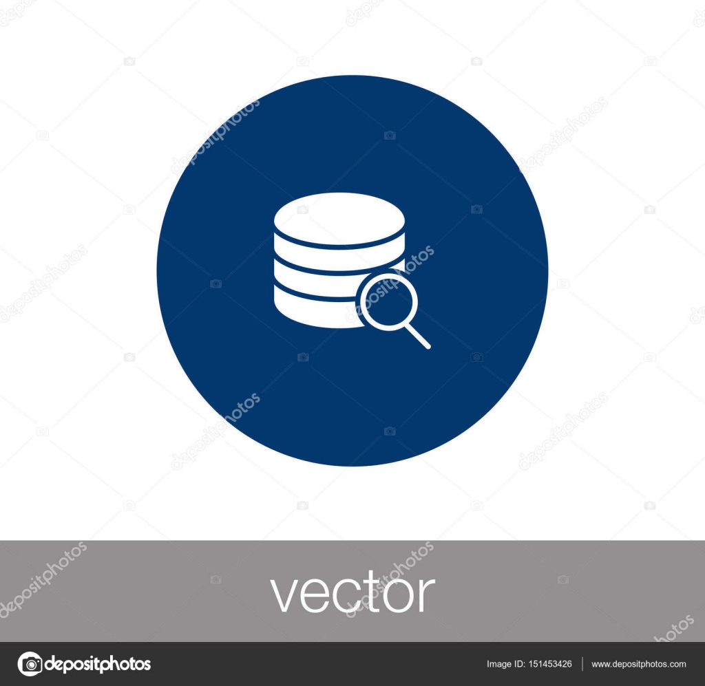 Icona del server. icona del data center . - Vettoriale Stock di ...